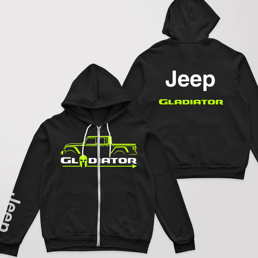 Multicolor Jeep Gladiator Zip Hoodie – Supler Fashion & Commerce LLC